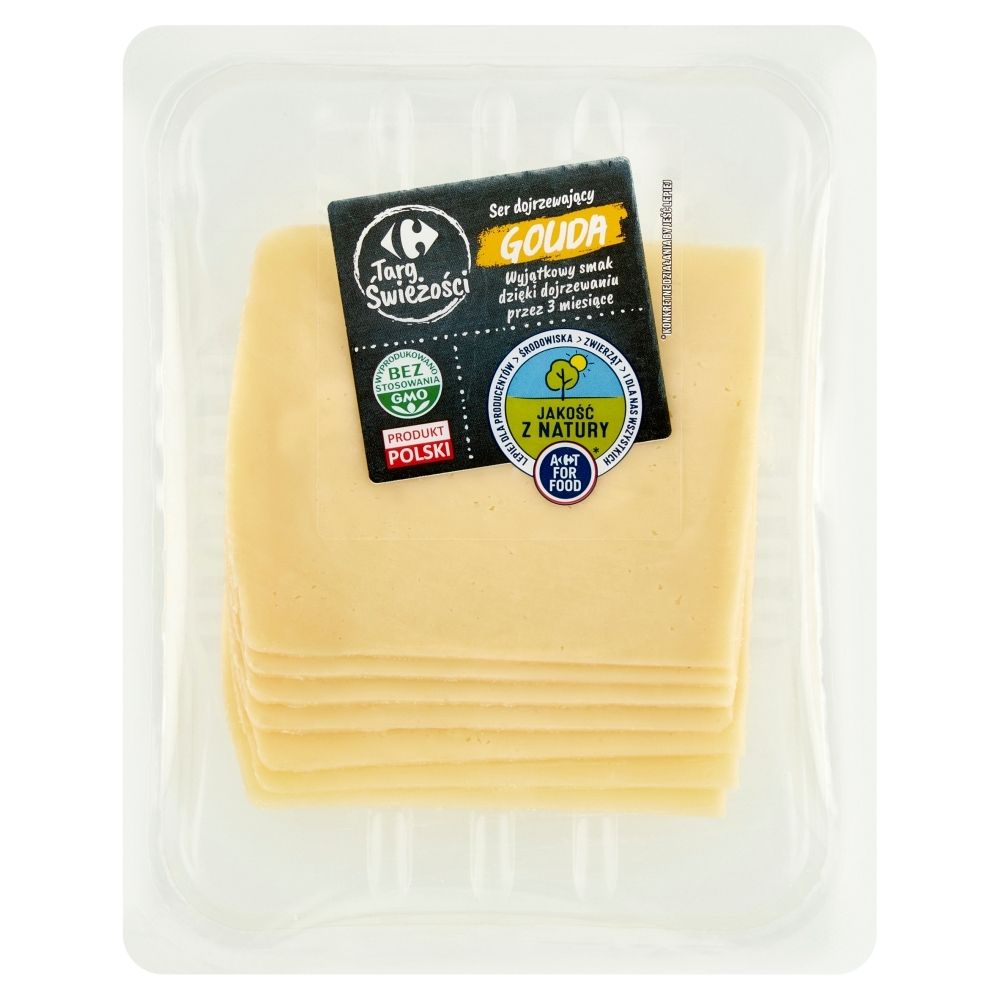 Carrefour Targ Świeżości Ser dojrzewający gouda 135 g - Zakupy online z ... Carrefour Targ Świeżości Ser dojrzewający gouda 135 g - Zakupy online z ...